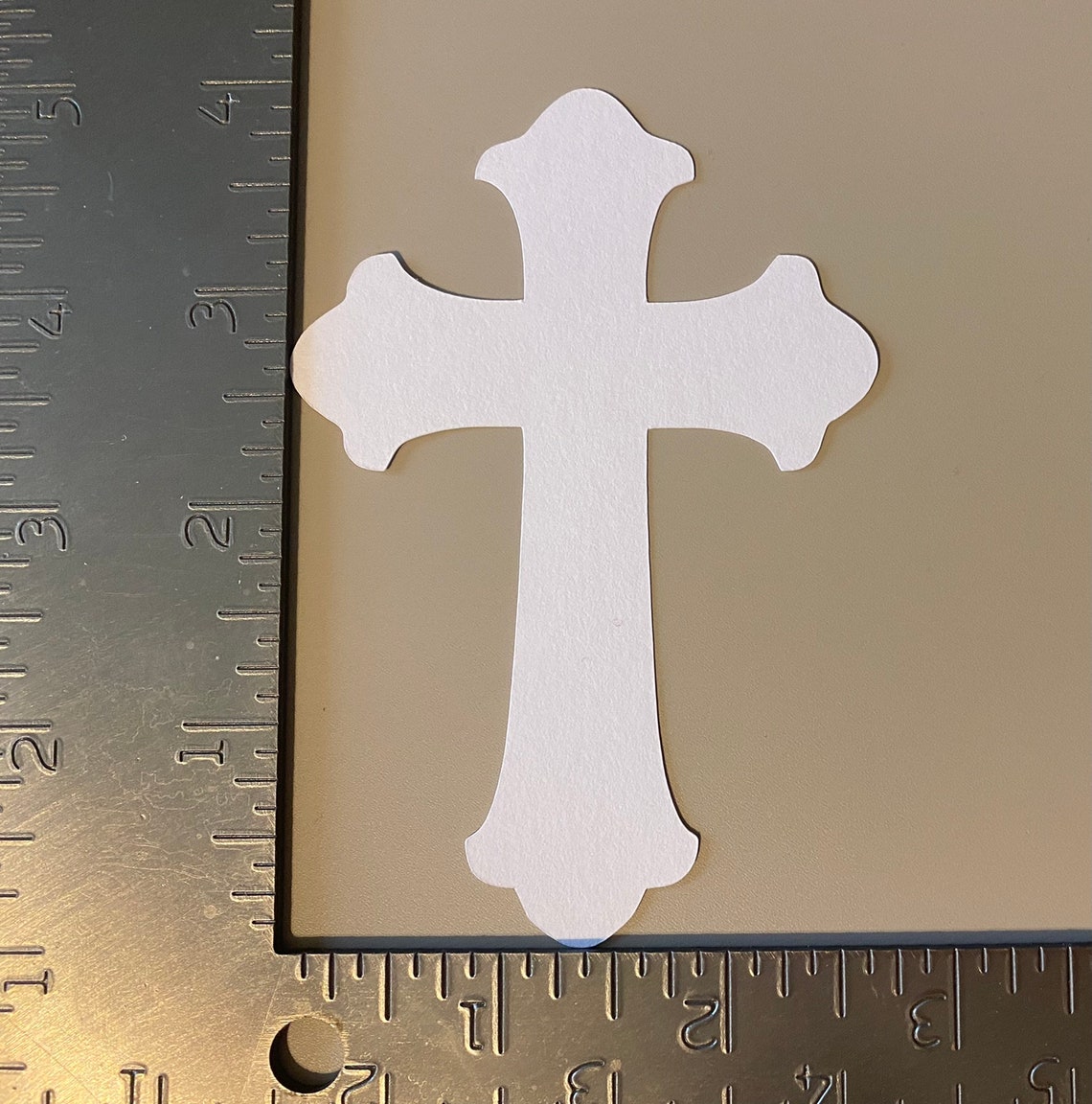 30 Paper Cross Die Cut 4 Inch Cross Cut Out Christmas Crafts - Etsy