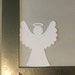 25 Paper Angel Die Cuts: 4" Christmas Craft Tags, DIY Scrapbooking - Etsy