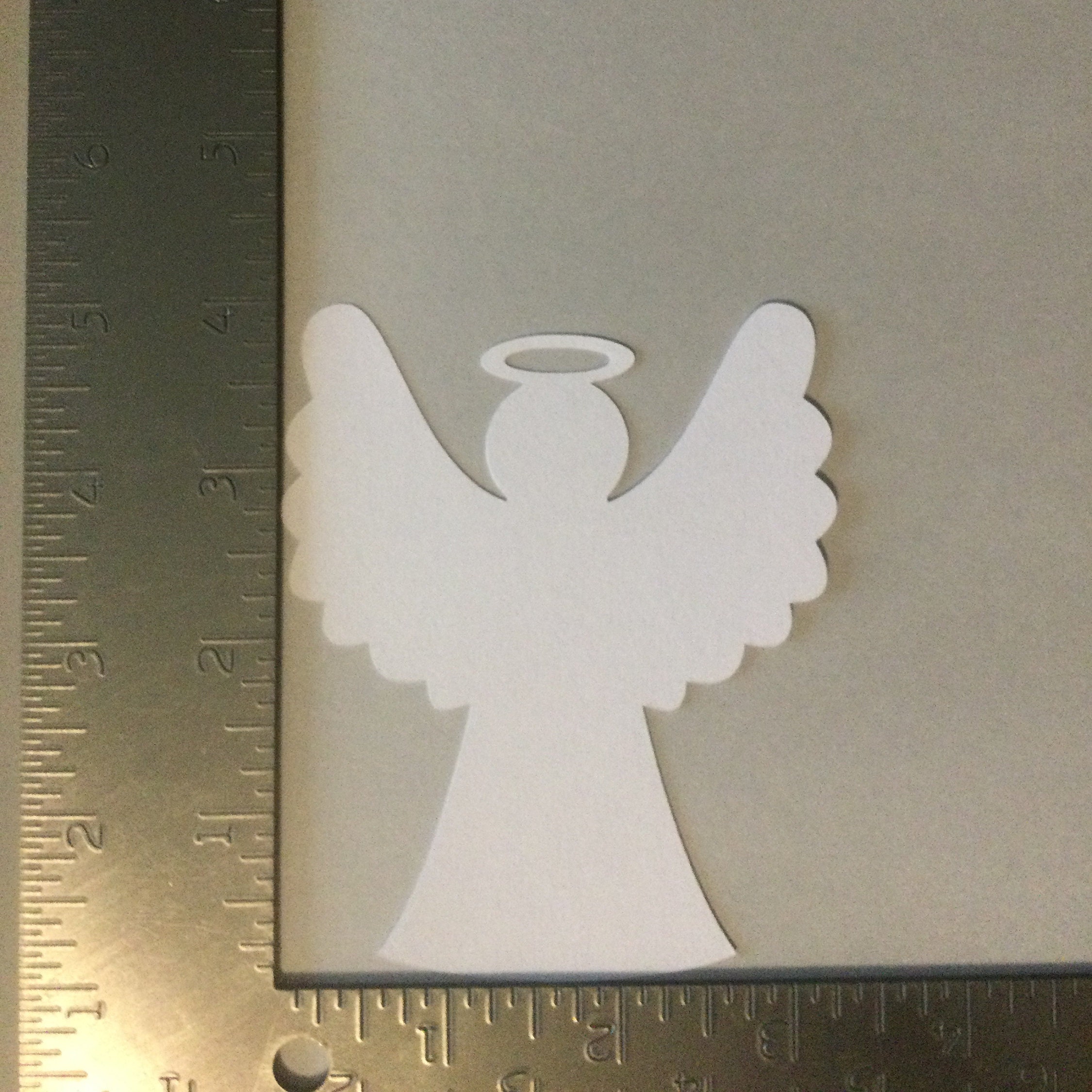 25 Paper Angel Die Cuts: 4" Christmas Craft Tags, DIY Scrapbooking - Etsy