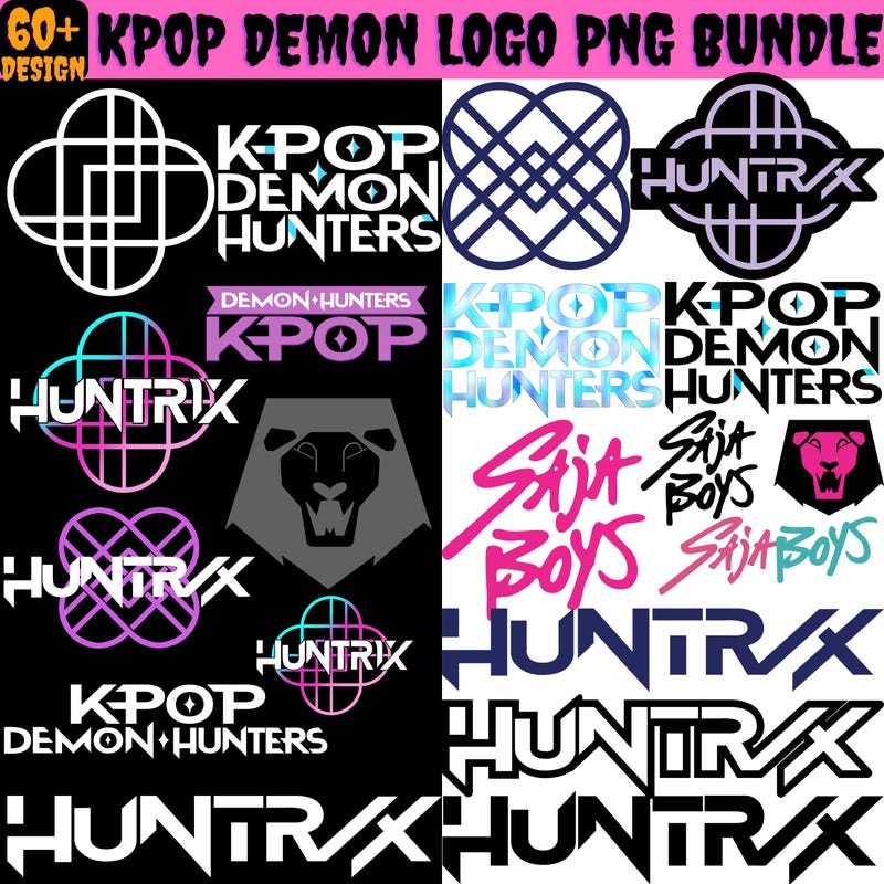 Kpop Demon Hunters Graphics - Etsy