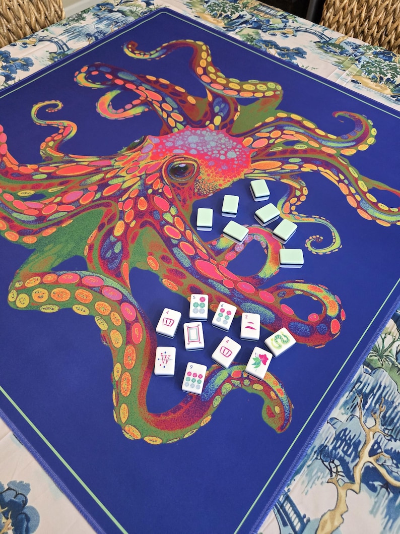 Octopus Mat - With Plastic Tube - Etsy