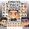 Hackz Emote for Twitch/discord/kick | Funny and Cute Emotes | Streamers ...