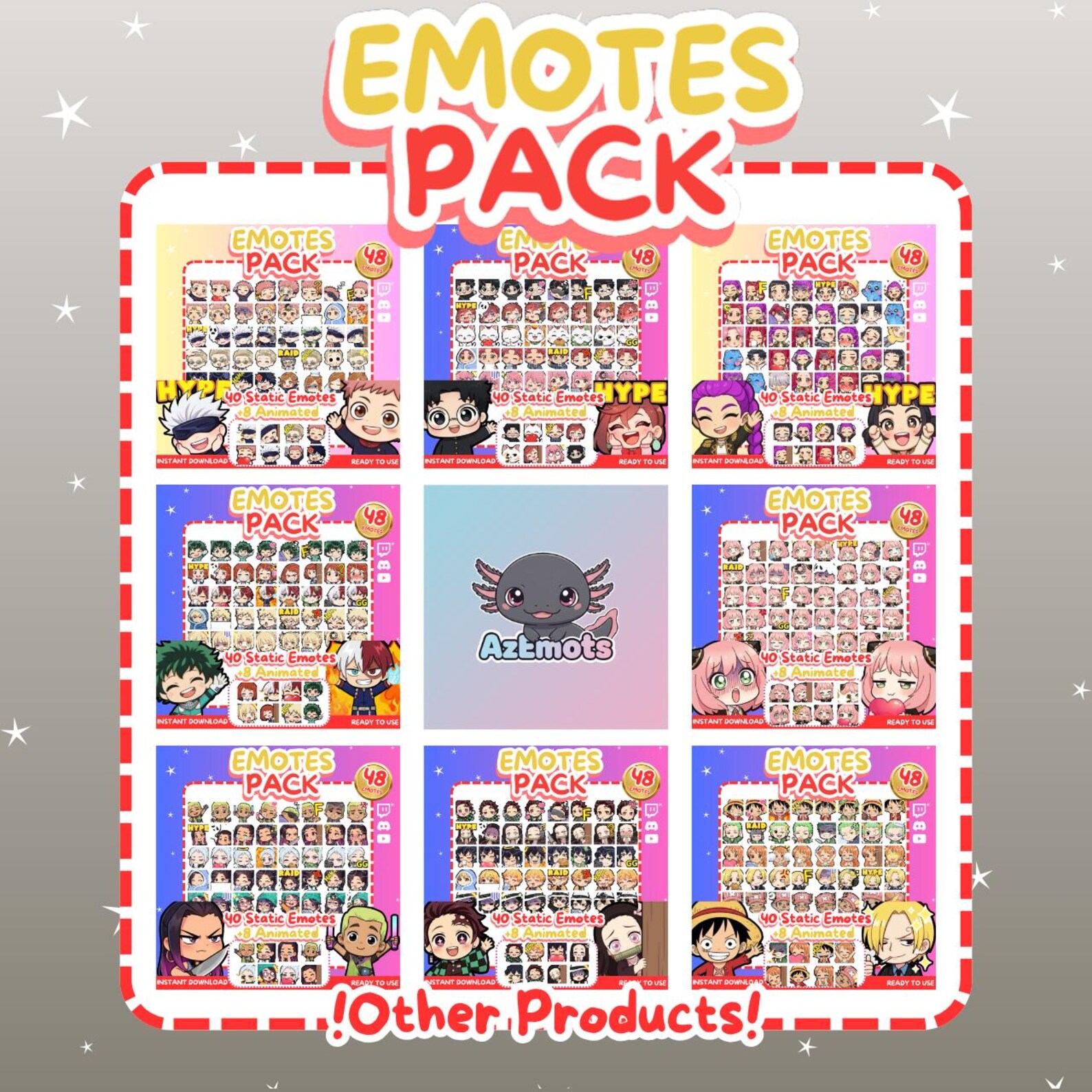 Valorant Agent Chibi Emotes Megapack | Animated Twitch, Kick, Discord ...