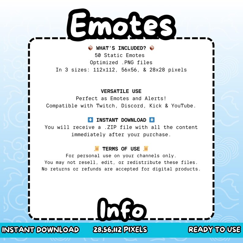 Twitch Emotes | 50 Chibi Penguin Twitch Emotes Pack | Kawaii Penguin ...
