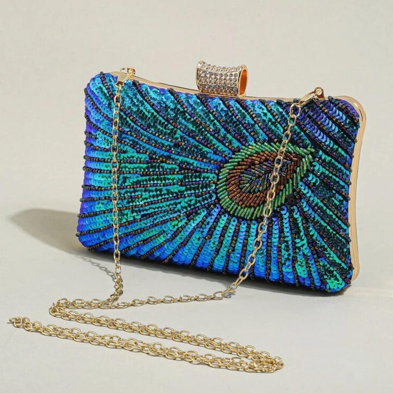 Beaded Evening Bag - Etsy