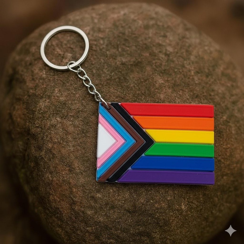 Progress Pride Flag Keychains Bulk, Inexpensive Daniel Quasar Pride ...