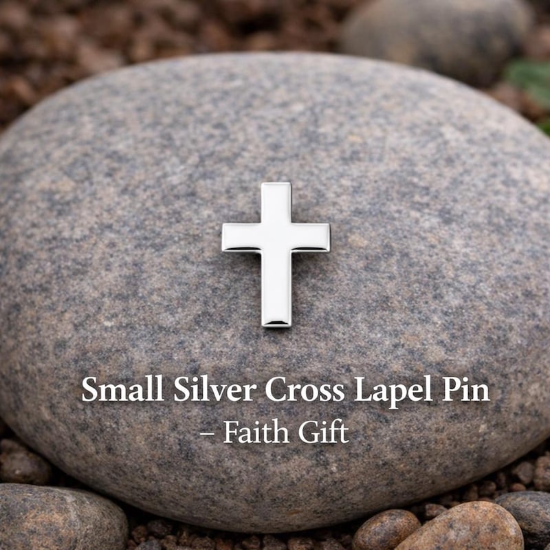 Cross Christian Lapel Pin - Etsy