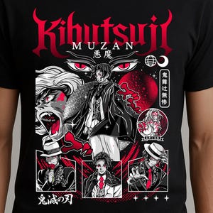 Kibutsuji Muzan Anime Vector Design | Demon Slayer Inspired Artwork ...