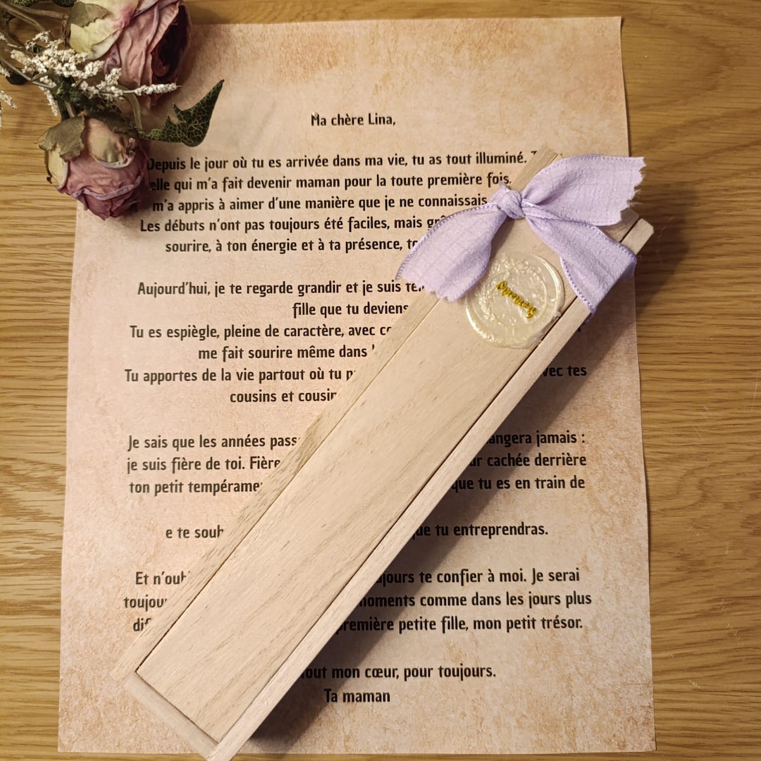 Lettre à Ma Meilleure Amie – Letter to My Best Friend – Message Pour ...