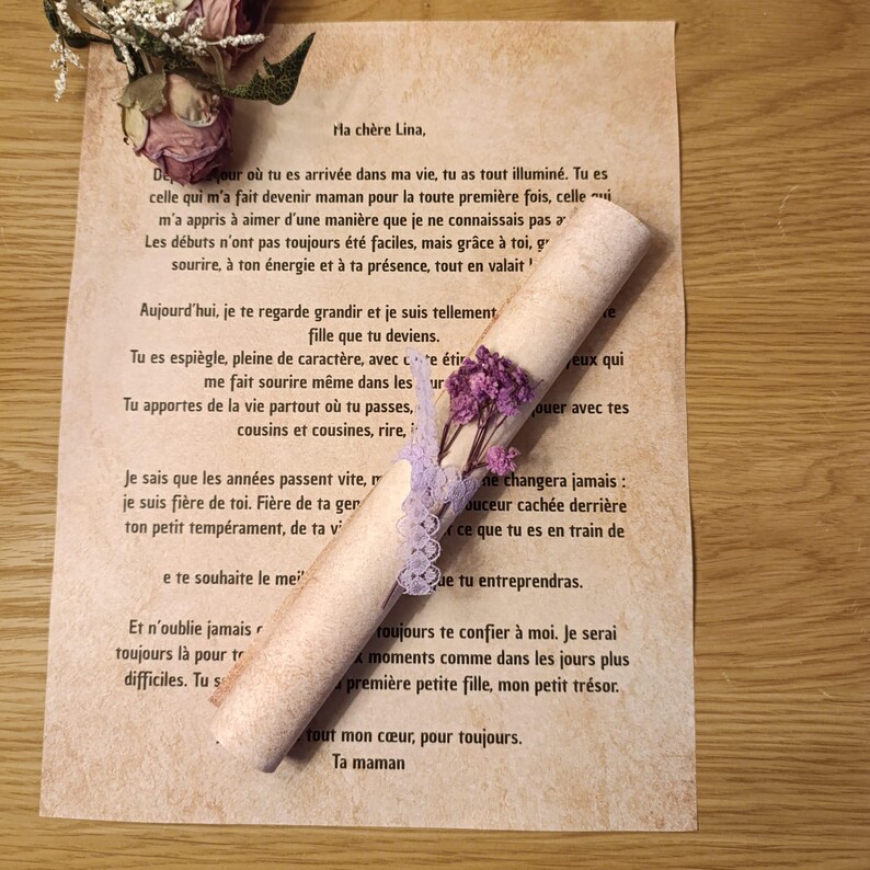 Lettre à Ma Meilleure Amie – Letter to My Best Friend – Message Pour ...