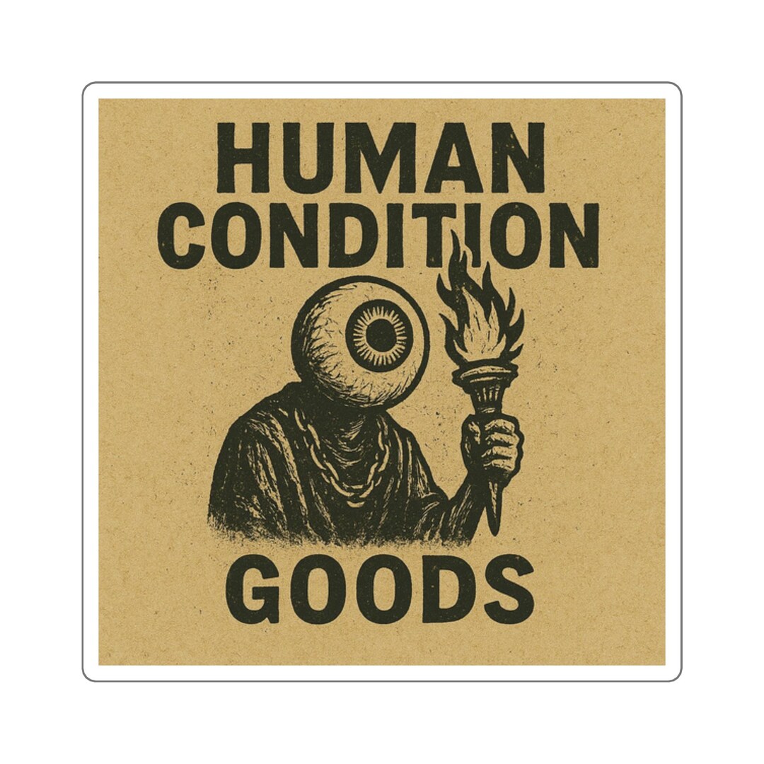 Human Condition Goods Logo Slap Sticker - Vinyl Decal - Etsy