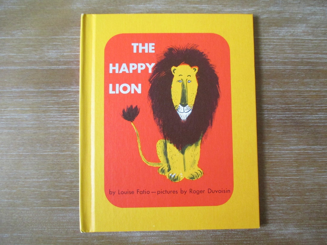 The Happy Lion by Louise Fatio HC Book 1954 - Etsy