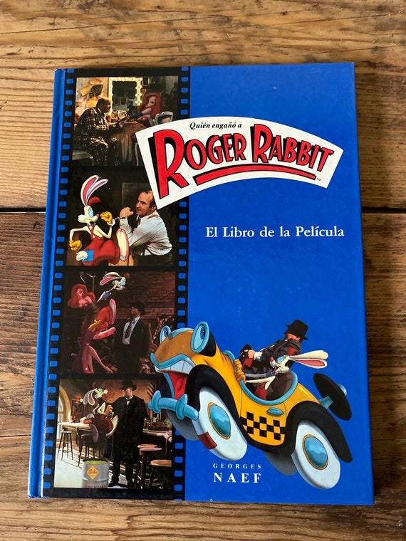 Who Framed Roger Rabbit Book 1988 Espanol | Etsy