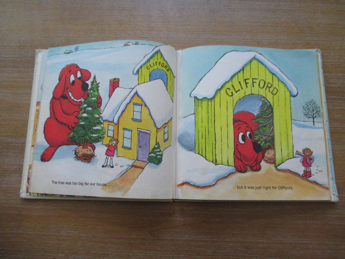 Clifford's Christmas Book 1984 - Etsy New Zealand