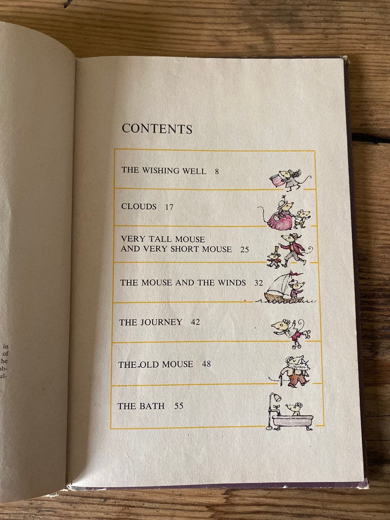 Mouse Tales HC Book 1970’s - Etsy