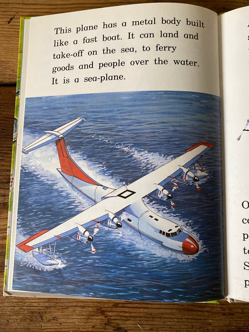 Now You Can Read All About Planes HC Book 1985 - Etsy