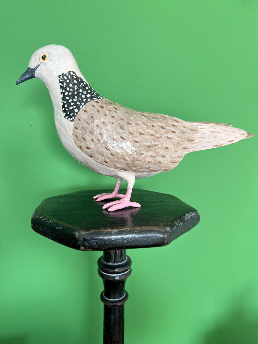 Turtle Dove Sculpture, Paper Mache Dove, Bird Sculpture, Animal Bird ...