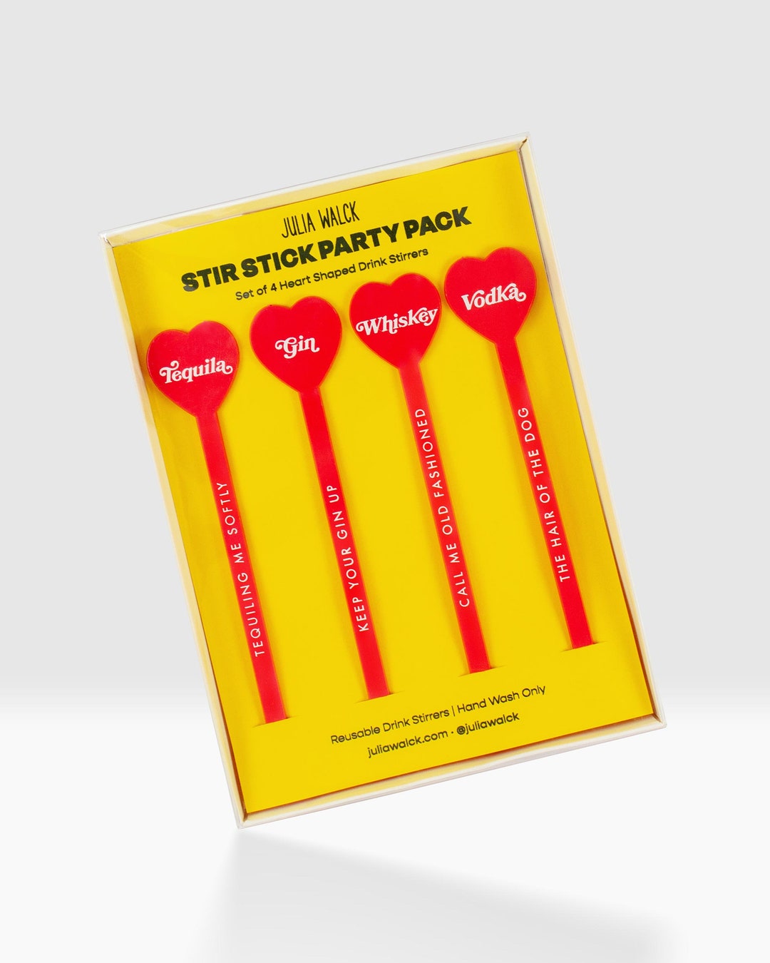 Heart Shaped Stir Stick Party Pack - Etsy
