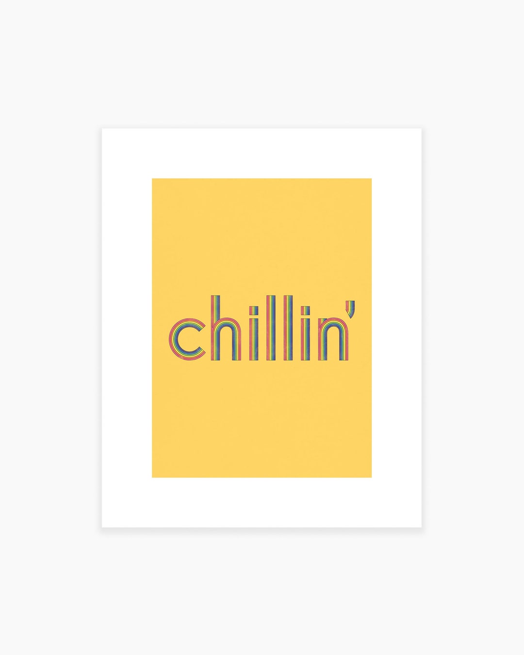 Chillin' Art Print - Etsy