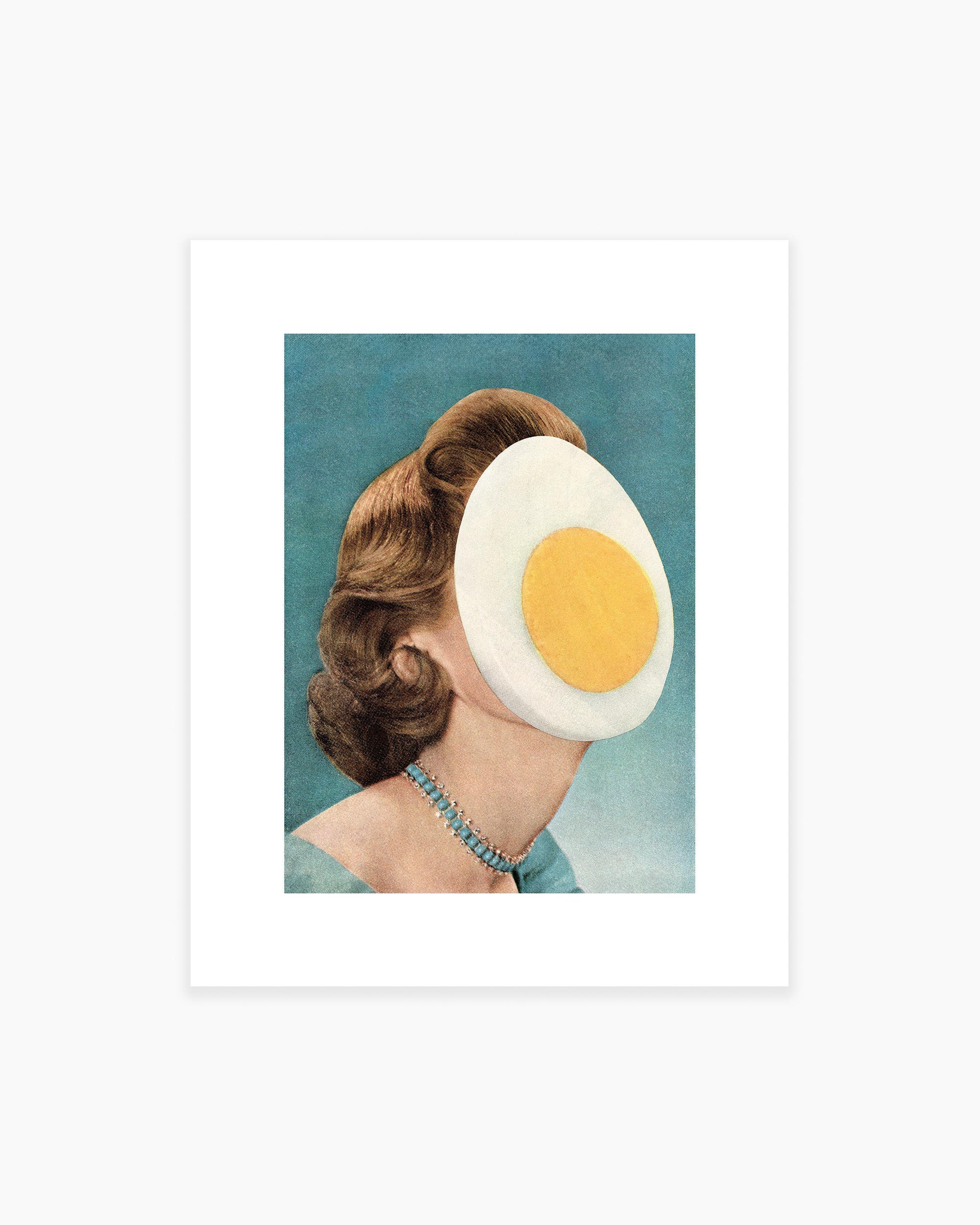 Egg on Your Face Art Print - Etsy