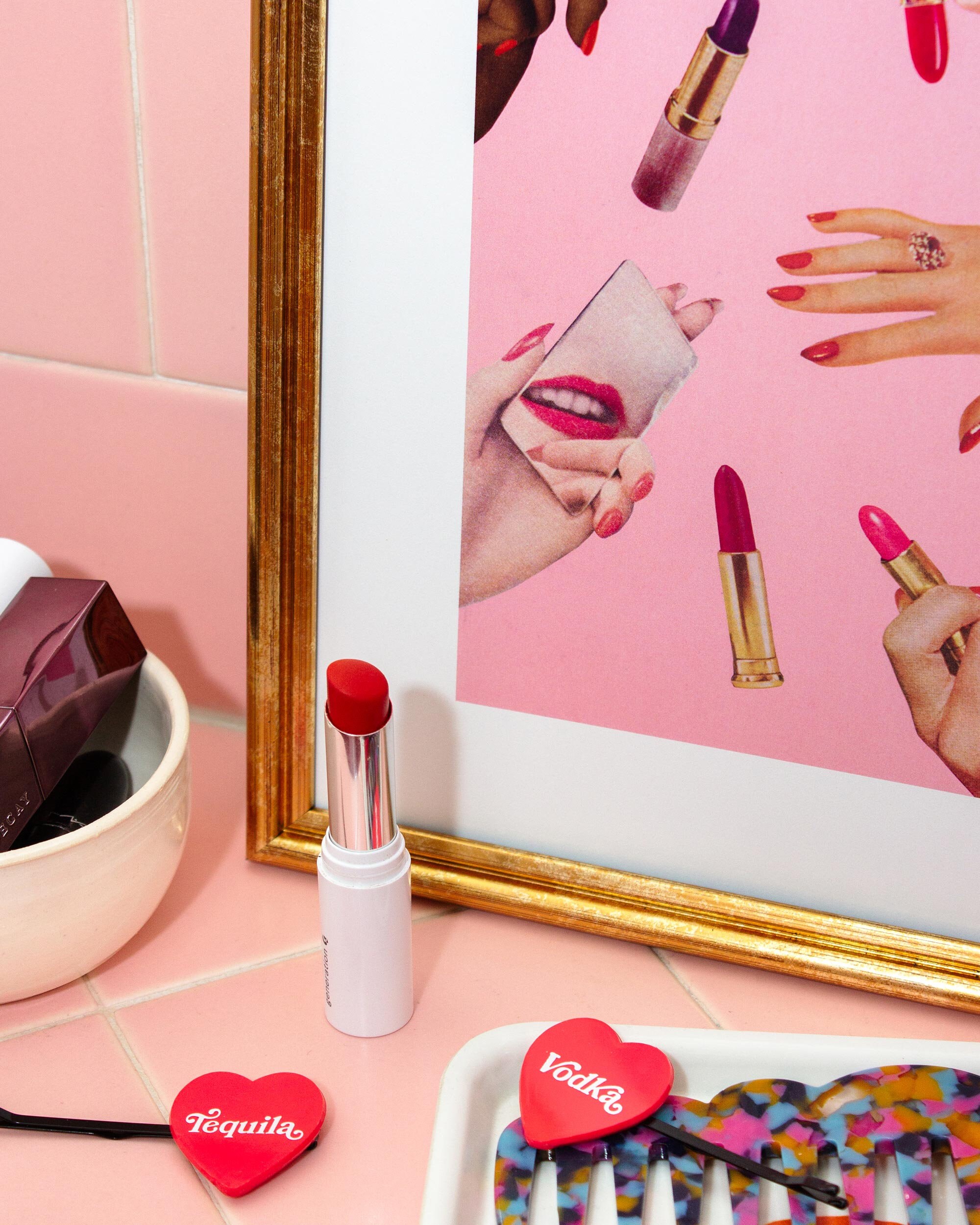 Lip Service Art Print - Etsy