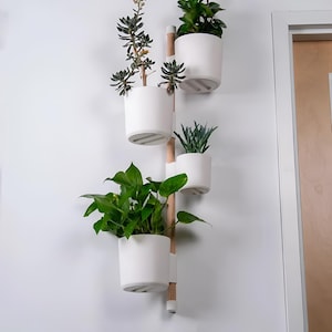 Modular 3D Printed Wall Planter – Vertical Indoor Garden System - Etsy ...