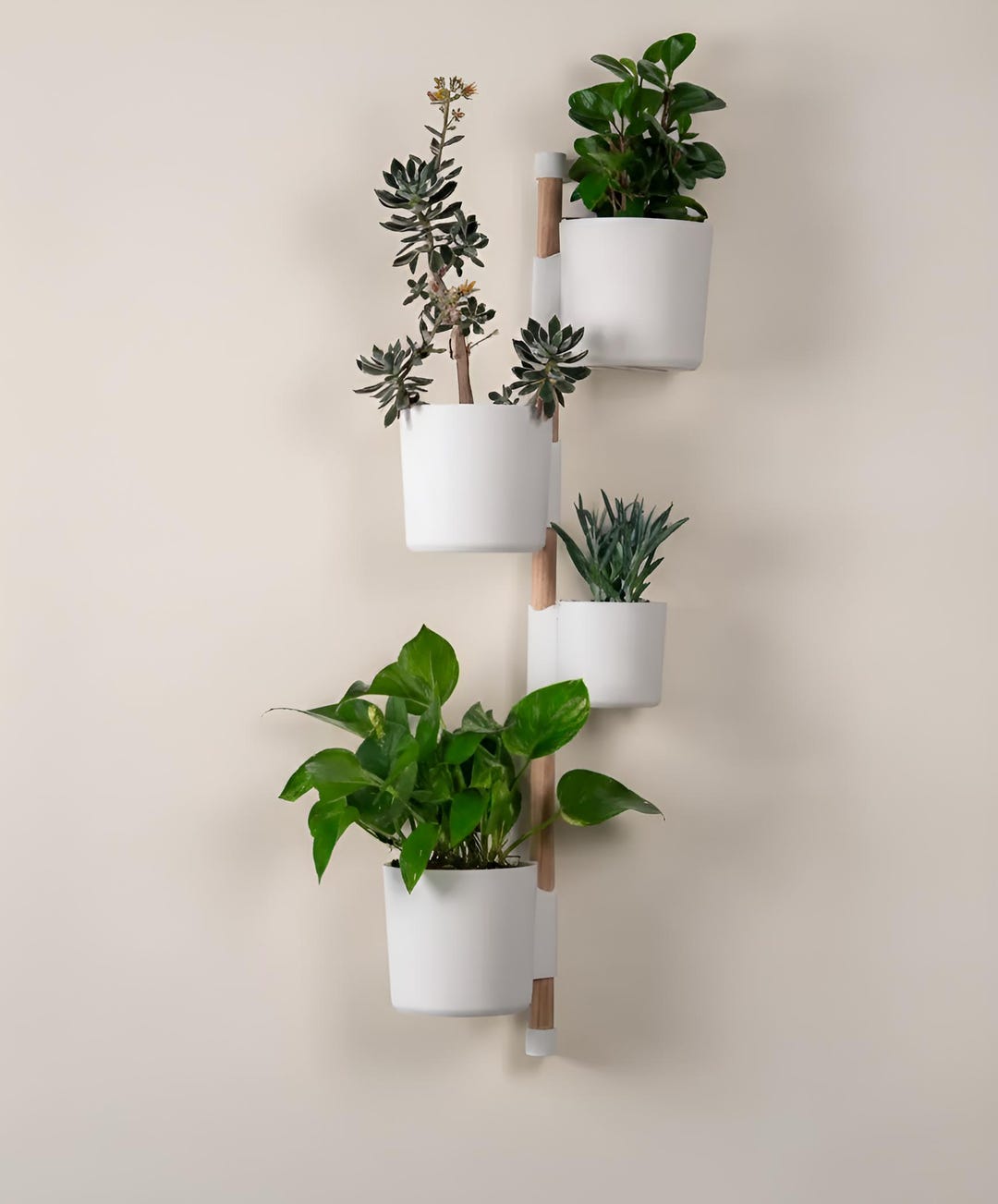 Modular Wall Planter Kit: 3D Printed Vertical Indoor Garden Decor - Etsy