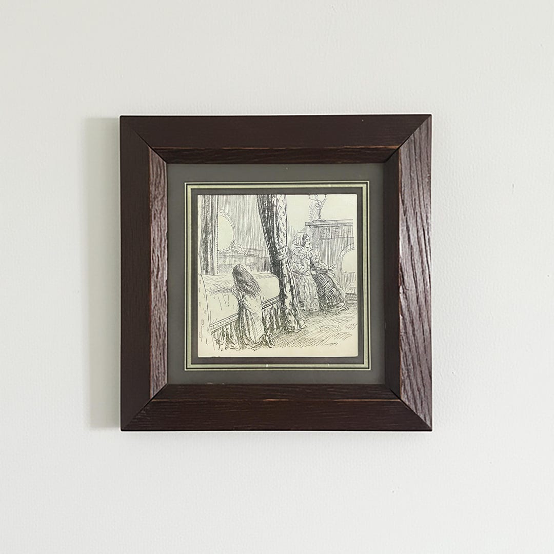 Artist Betsy Flagg Melcher Framed Etching 1935 - Etsy
