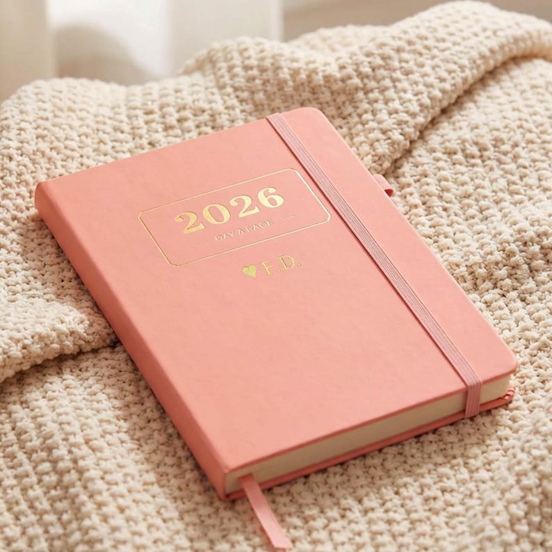 Personalised 2026 Planner- A5,named Planner, Planning Gift, Simple ...