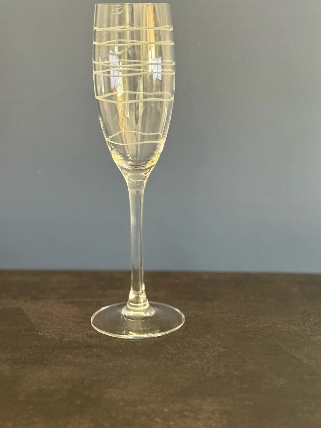 Vintage Luminarc Wavy Fluted Champagne Glass - Etsy