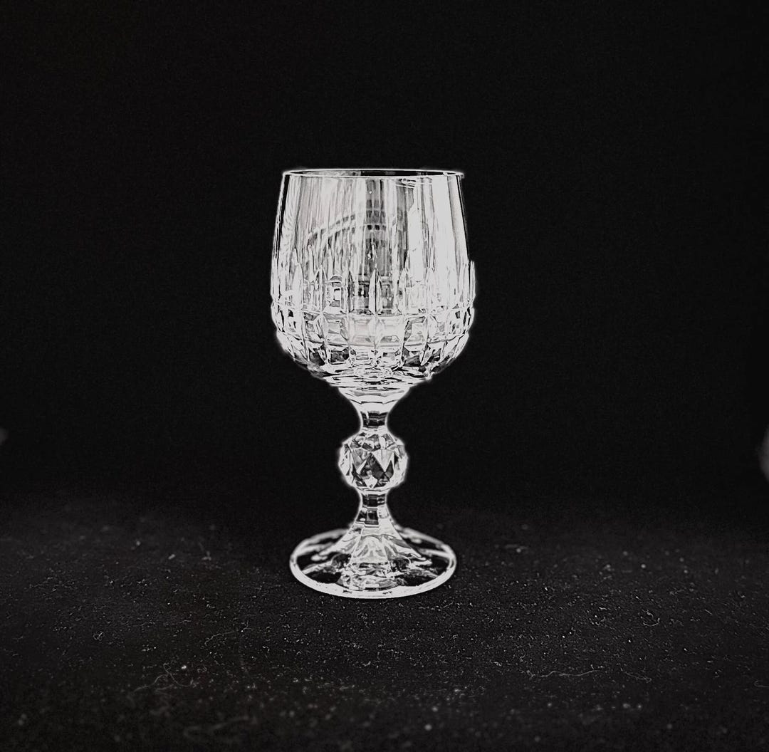 Vintage Wine Glass - Belfast by Bohemia Crystal-crystalex - Etsy