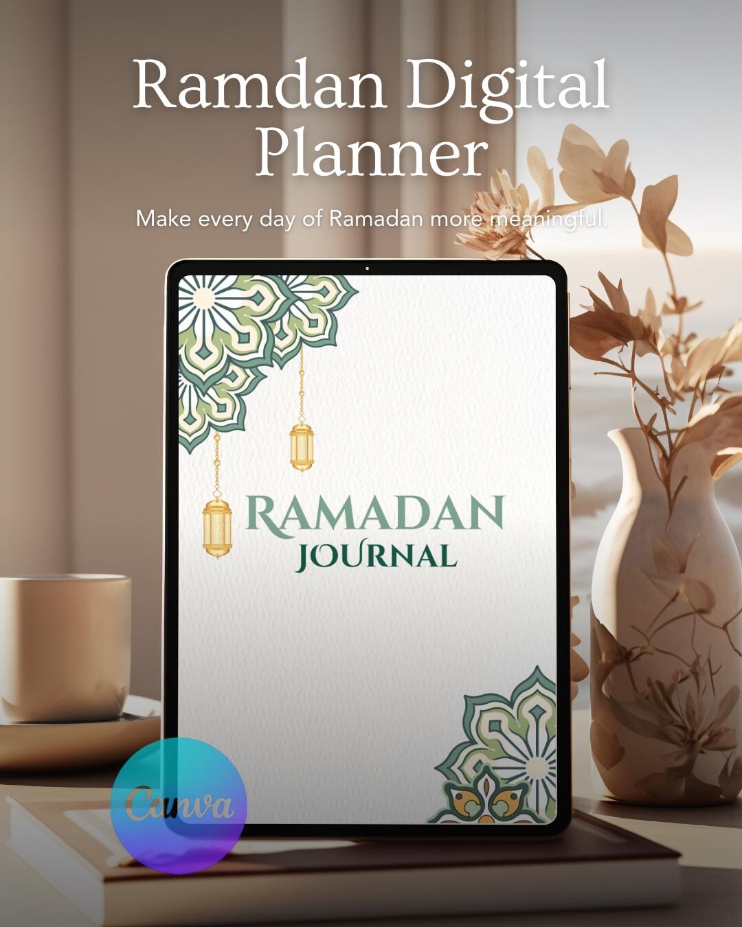Ramadan Digital Planner 70 Pages | Ramadan Calender | Islamic Daily ...