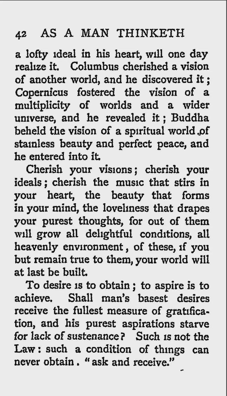 As a Man Thinketh: A Motivational Classic by James Allen, Beautifully ...