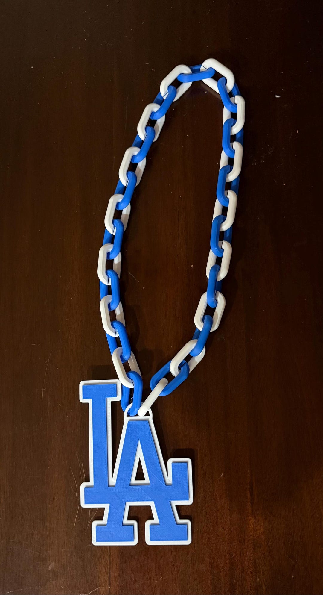 LA Dodgers Chains With Logo - Etsy