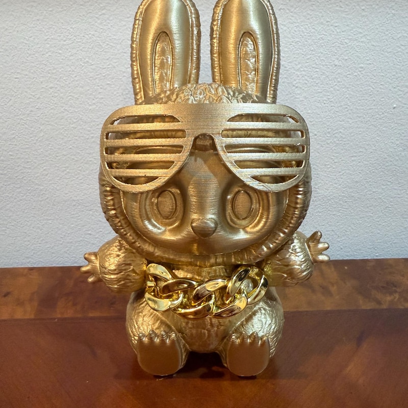 Labubu 24k Gold - Etsy