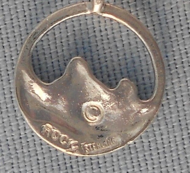 Colorado Mountain Necklace Sterling Silver Mountain Jewelry - Etsy