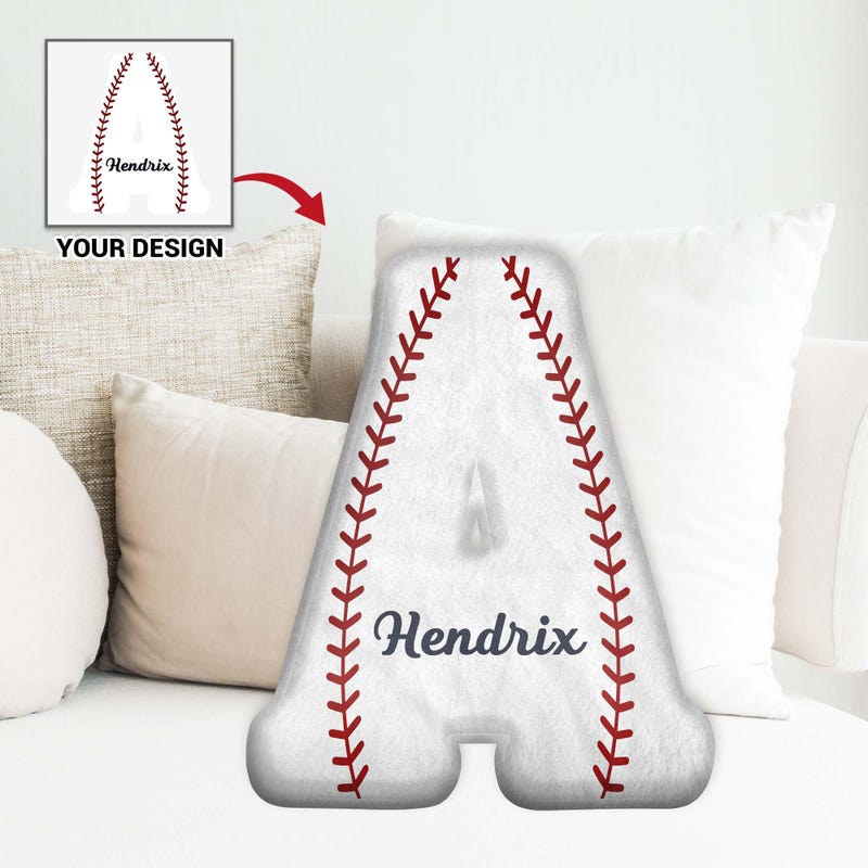 Baseball Pillow - Etsy