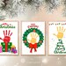 Christmas Handprint Bundle Craft | Christmas Template | Winter Kids ...