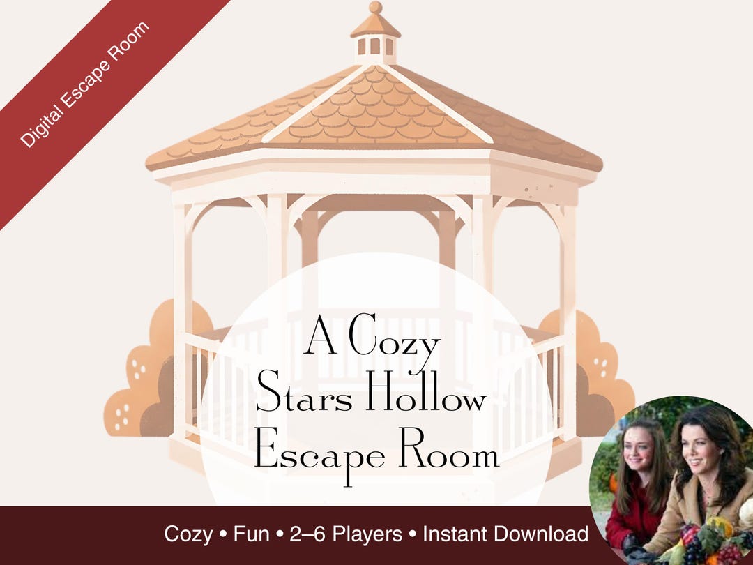 Gilmore Girls Digital Escape Room: Stars Hollow Party Game (PDF) - Etsy