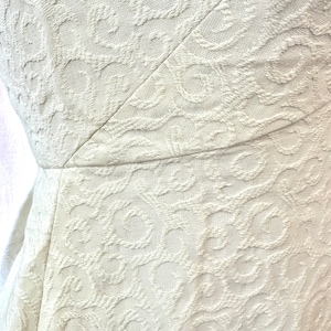 Vintage Gown 1960s Wedding Dress White Formal From Saks Fifth Avenue ...