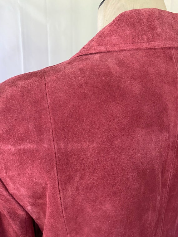 Vintage 1970s DEAD STOCK Suede Jacket by Deerskin Tra… - Gem