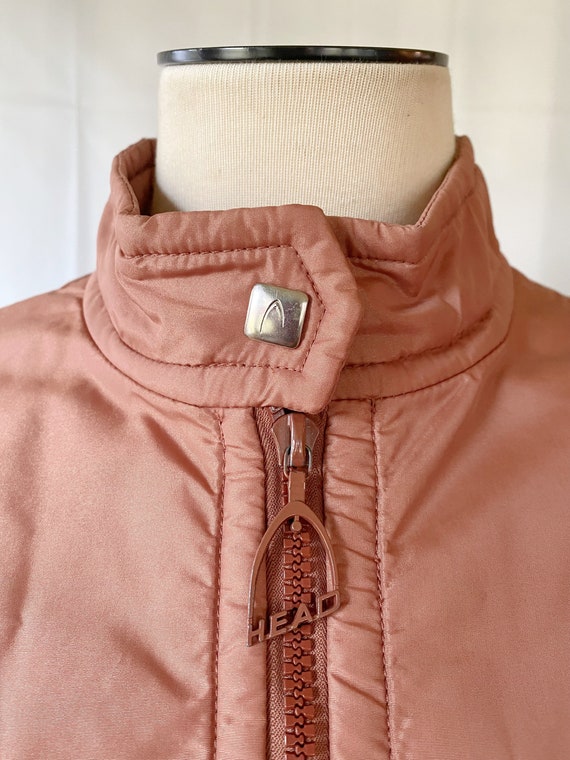 Vintage Head Ski Jacket 1960s 1970s Rust Copper Fitte… - Gem