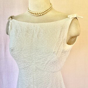 Vintage Gown 1960s Wedding Dress White Formal From Saks Fifth Avenue ...