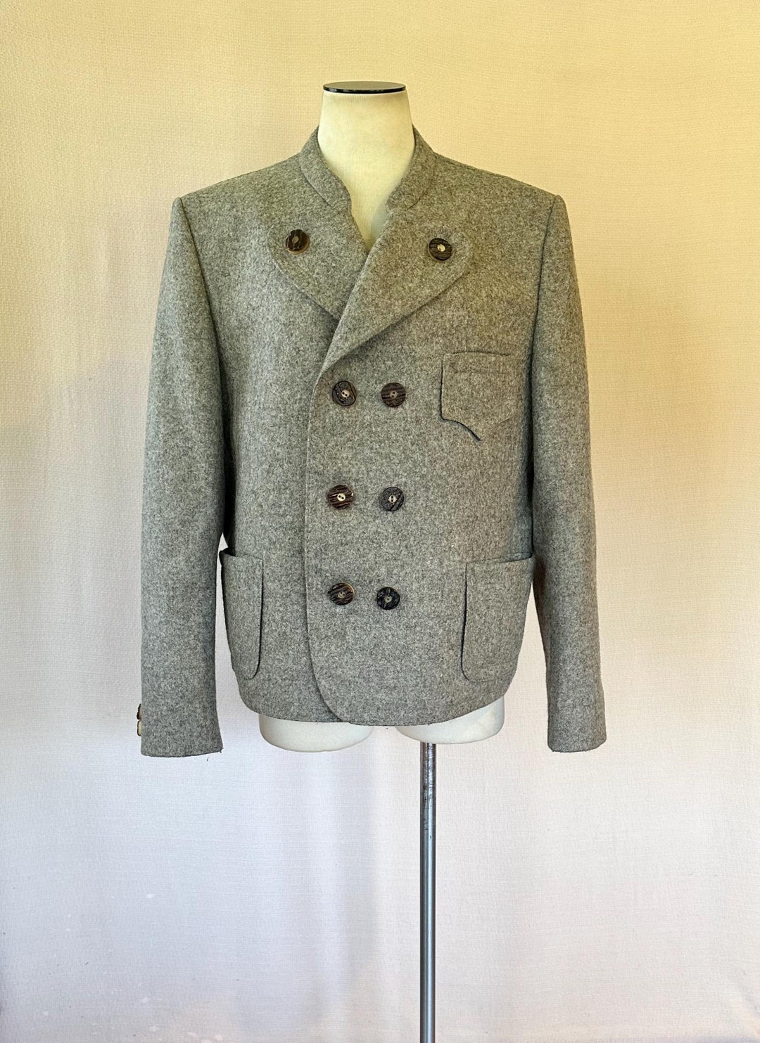 Vintage 1980s 1990s Distler Trachten Jacket Dead Stock Made in Austria ...