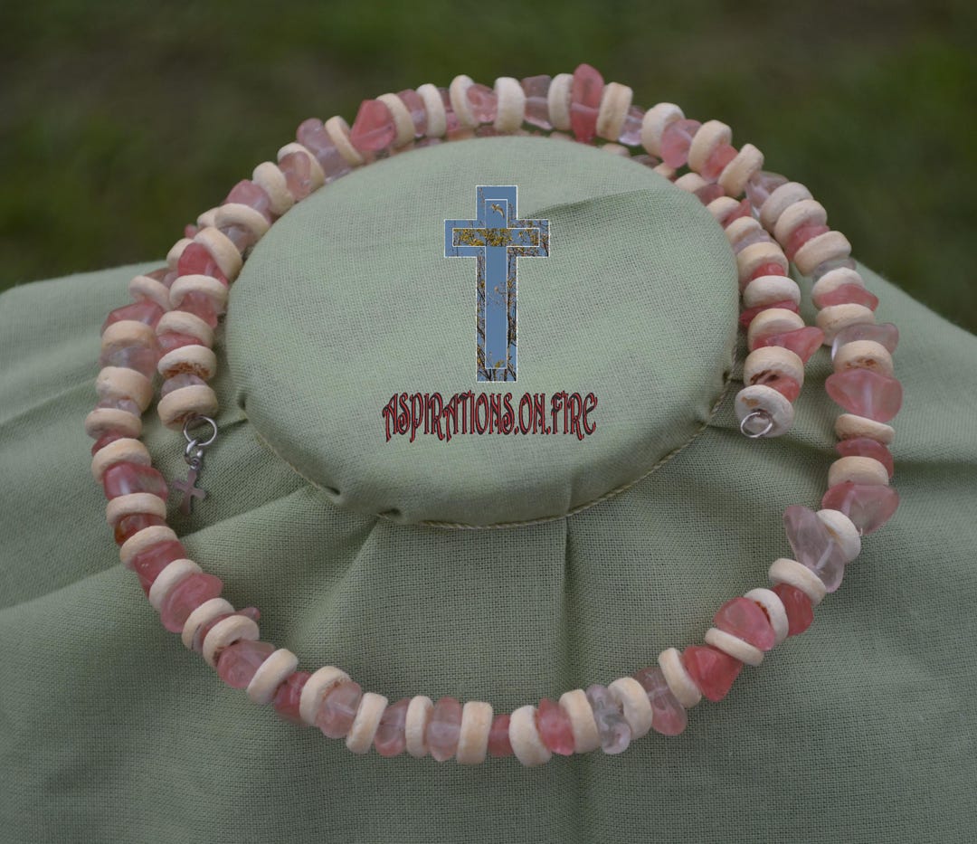 Pink Chunky Surfer Choker - Etsy