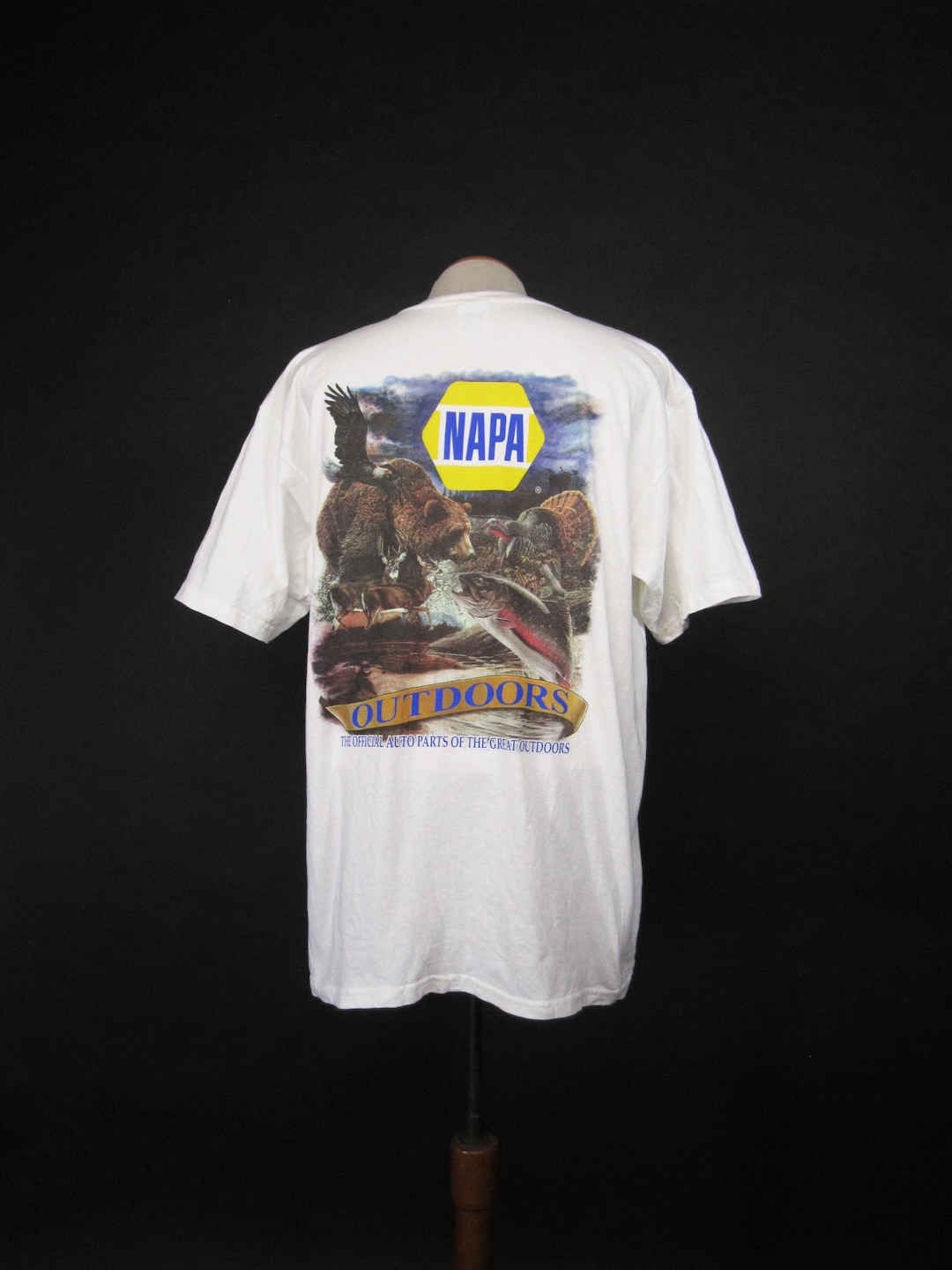 Vintage Napa Auto Parts T-shirt Great Outdoors Graphic Size XL - Etsy