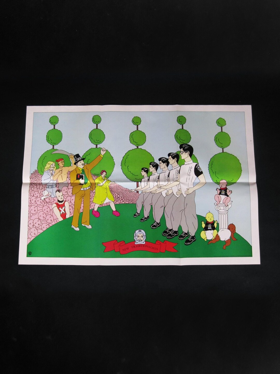 Vintage DEVO Poster 1981 New Traditionalists 33" X 22 1/2" - Etsy