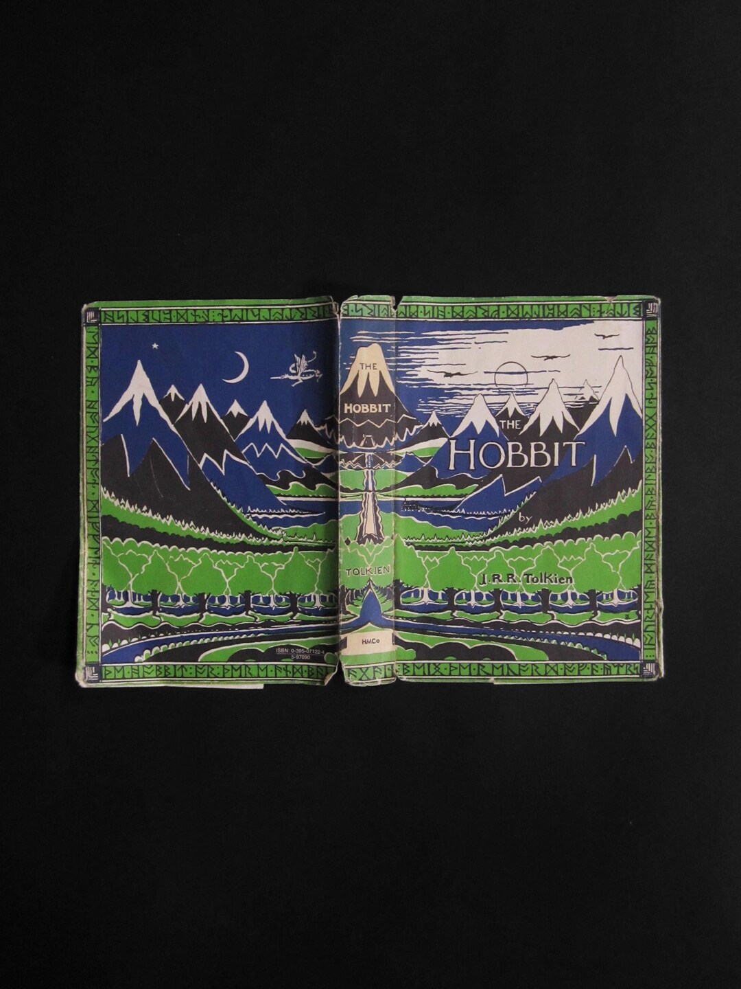 The Hobbit 1966 by JRR Tolkien Dust Jacket Original 6.95 - Etsy