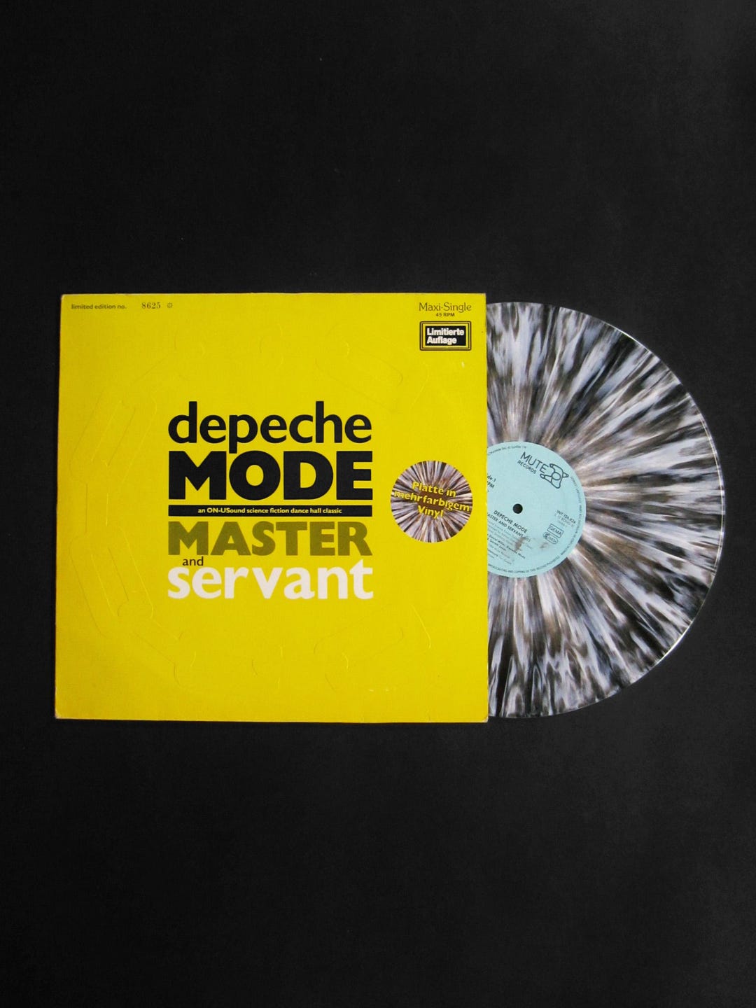 Depeche Mode Master and Servant Grey Marbled Vinyl 1984 Limited Edition ...