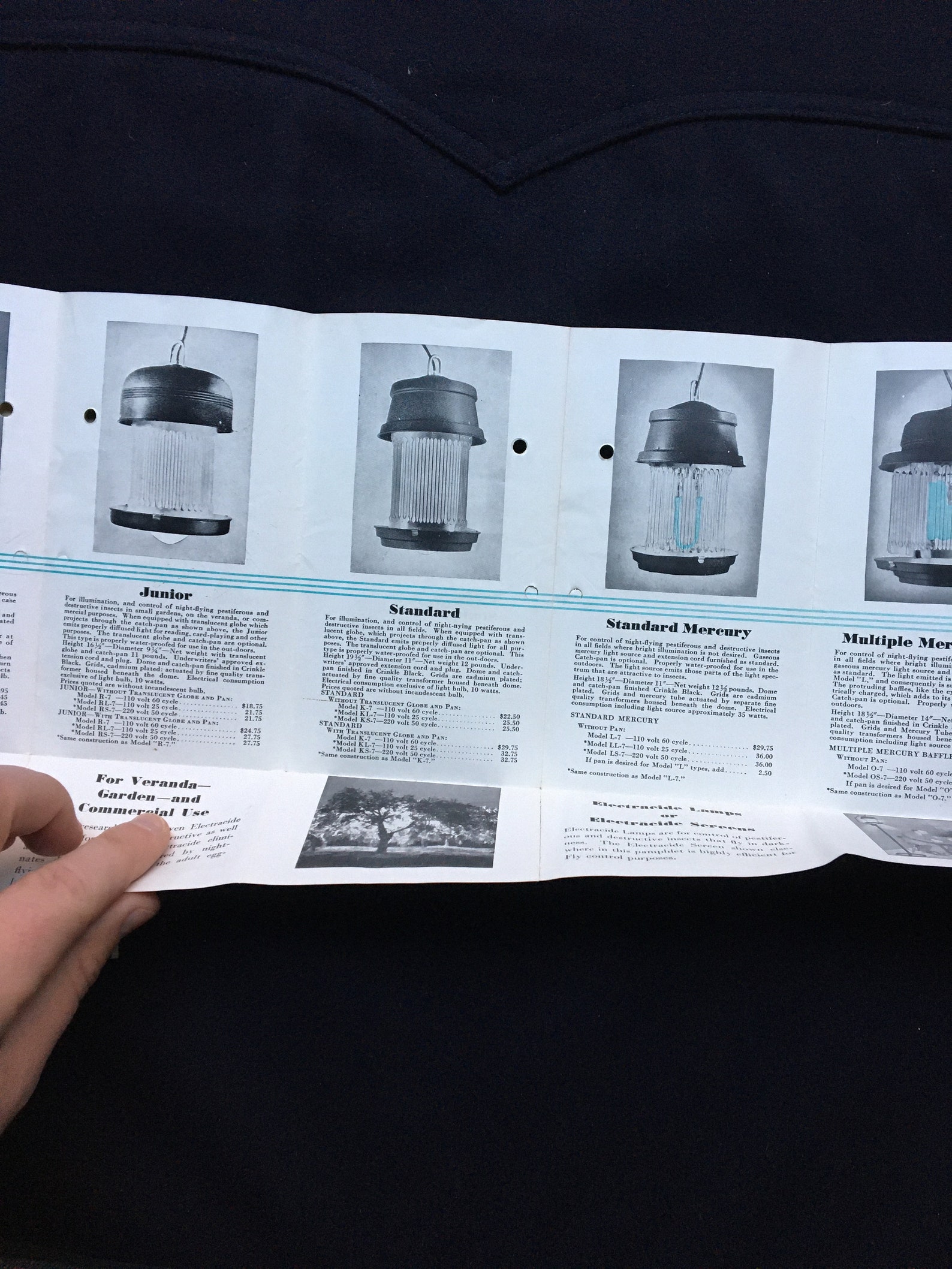 1920s Bug Zapper Brochures Electracide Durobar Insect Fly | Etsy